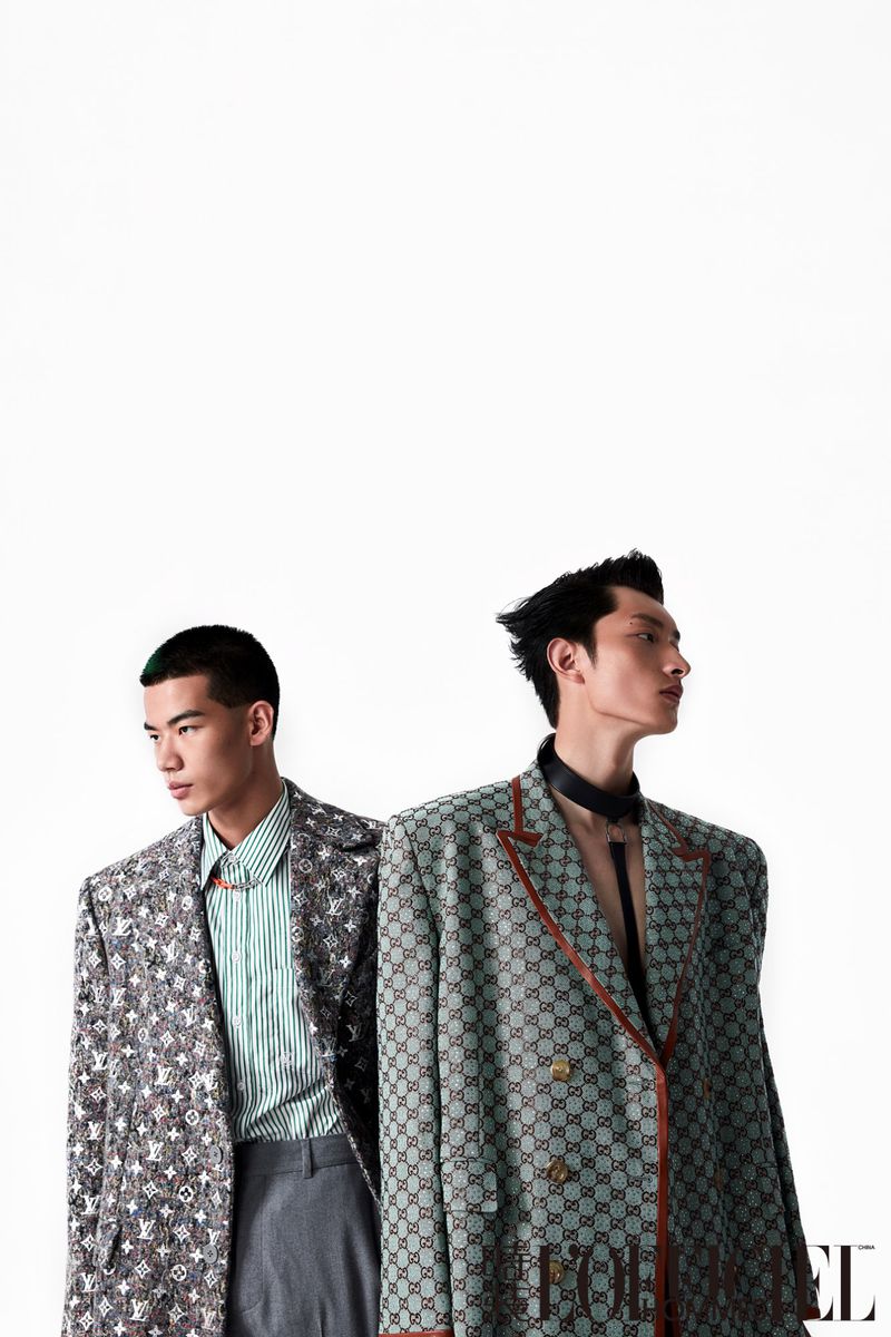 Inverse Photoelectric by Nine Li李九 (L'Officiel Hommes China)