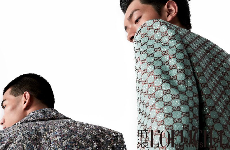 Inverse Photoelectric by Nine Li李九 (L'Officiel Hommes China)