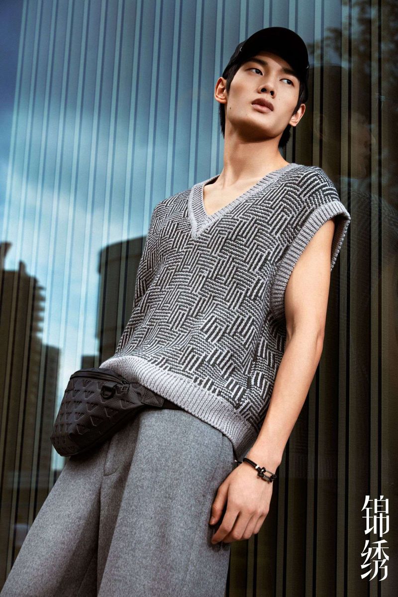 T IN COLLABBRATION WITH EMPIRIO ARMANI by ChenTian (T Magazine China)