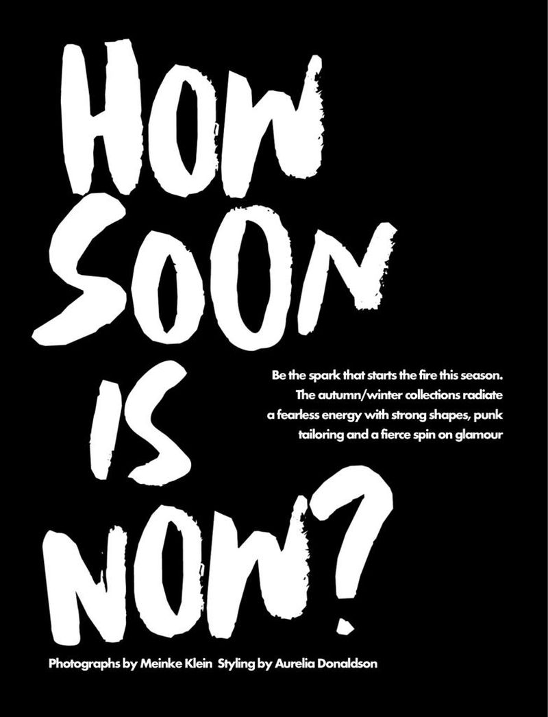 How Soon Is Now? (Elle UK)