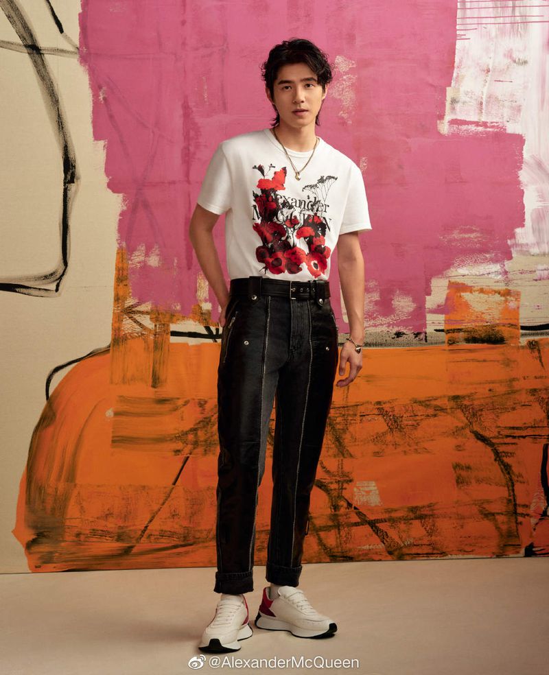 Alexander McQueen Chinese Valentine's Day Liu Haoran Campaign ...