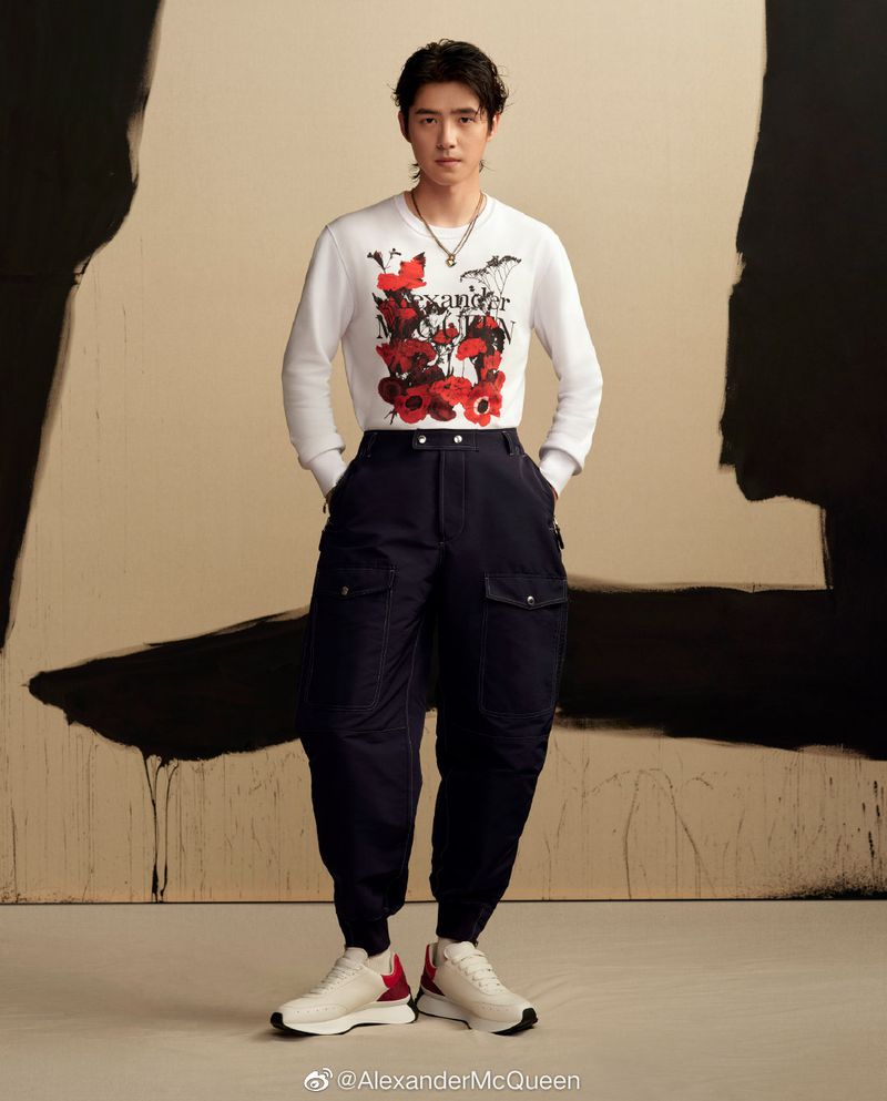 Alexander McQueen Chinese Valentine's Day Liu Haoran Campaign ...