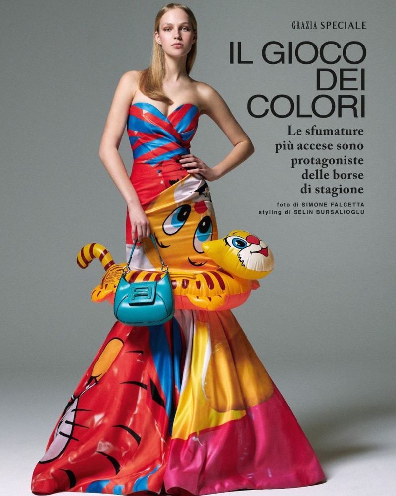 Il gioco dei colori (Grazia Italy) Il gioco dei colori (Grazia Italy)