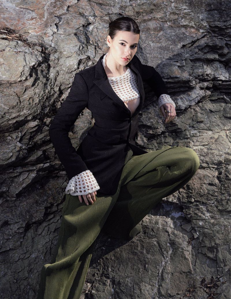 Cliffside with Abigail (Portrait)