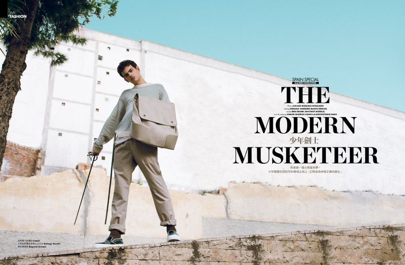 The Modern Musketeer by Lukasz Wolejko-Wolejszo (Elle Hong Kong)