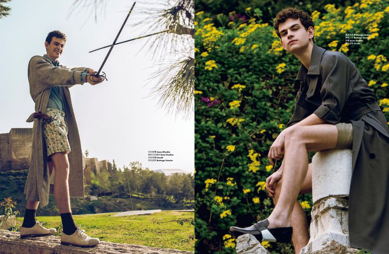 The Modern Musketeer by Lukasz Wolejko-Wolejszo (Elle Hong Kong)