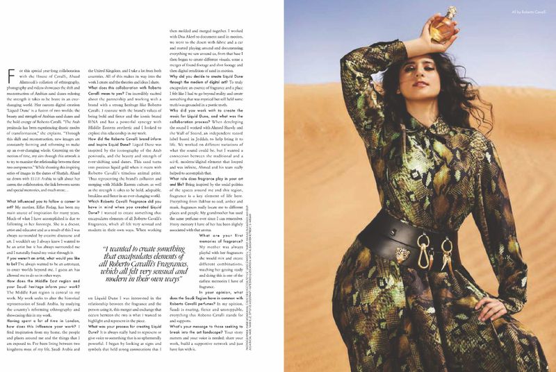 Fiercely Beautiful Roberto Cavalli (Elle Arabia)