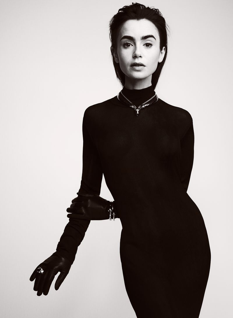 Lily Collins (V Magazine)