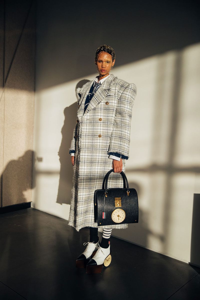 Thom Browne FW23 Backstage (Models.com)