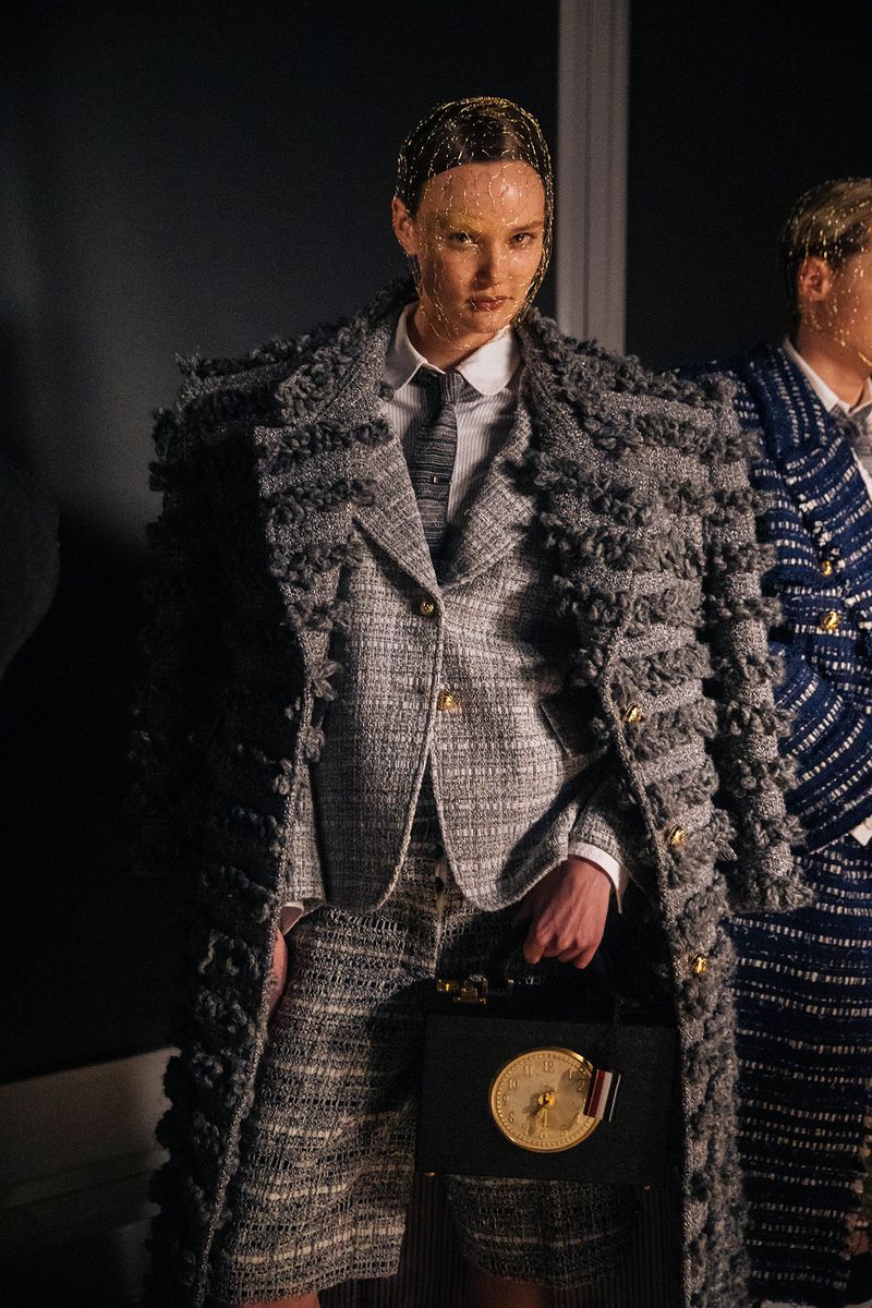 Thom Browne FW23 Backstage (Models.com)
