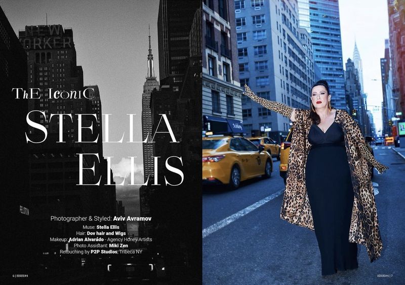 The Iconic Stella Ellis by Aviv Avramov Issue #4 Magazine (Various ...