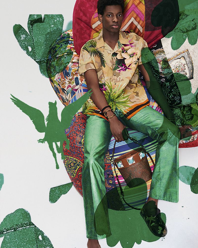 Pegaflying Summer 2022 by Corey Mason (Etro)