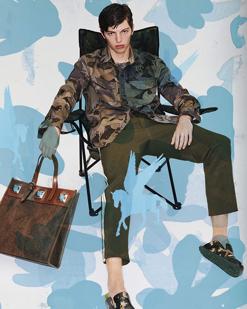 Pegaflying Summer 2022 by Corey Mason (Etro)