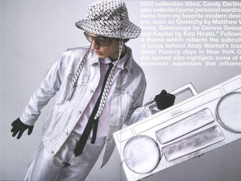 MARVIN Magazine Issue #8 - Midnight Studios AW22 ‘CANDY DARLING’ shot ...