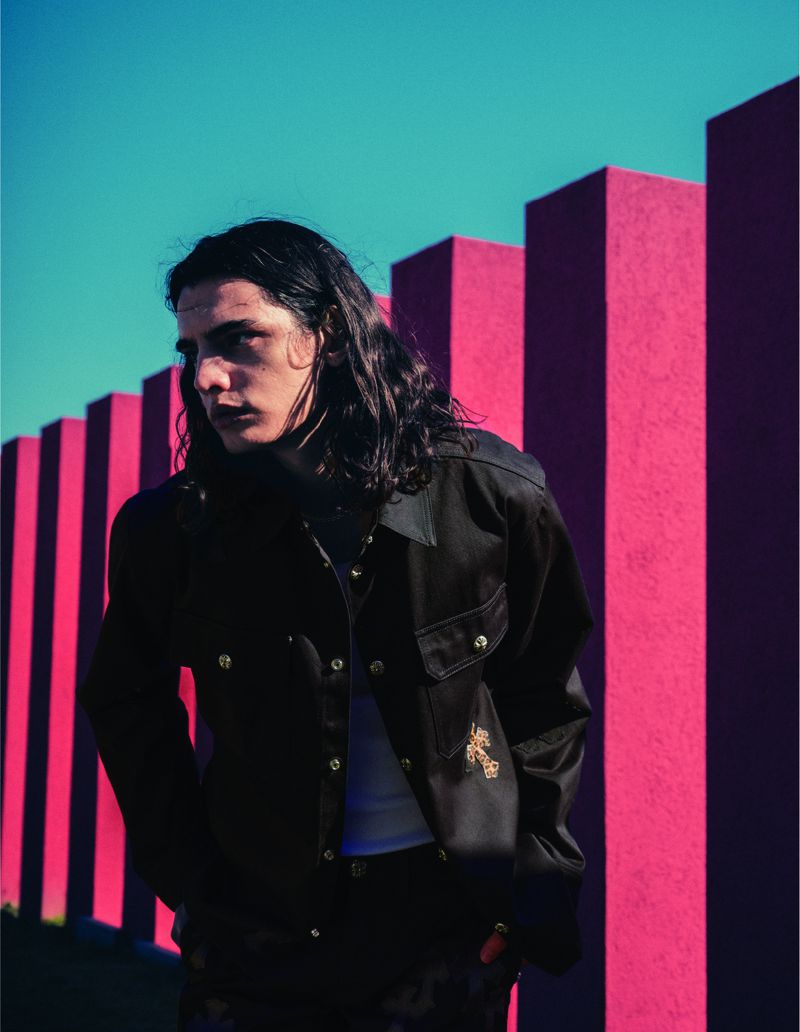 color scheme CHROME HEARTS (Silver Magazine)