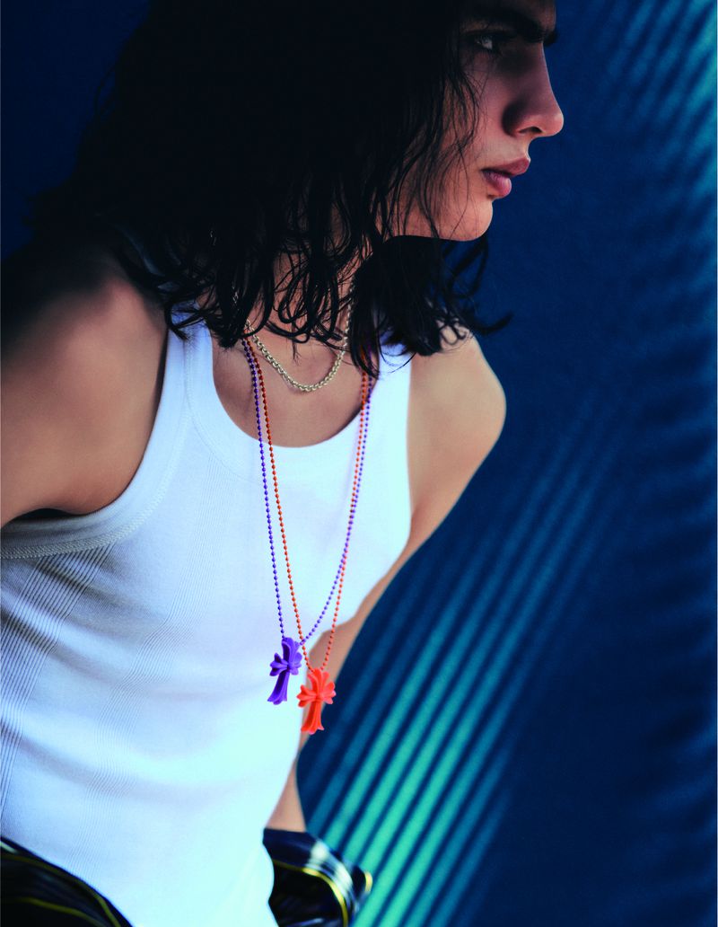 color scheme CHROME HEARTS (Silver Magazine)