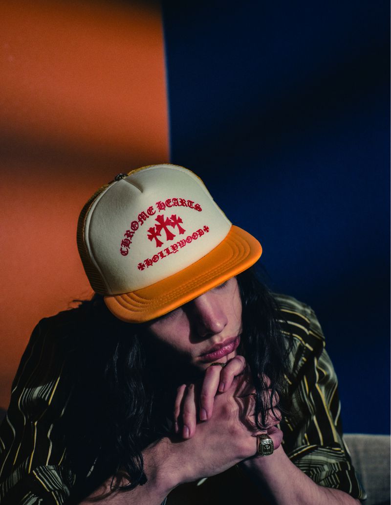 color scheme CHROME HEARTS (Silver Magazine)