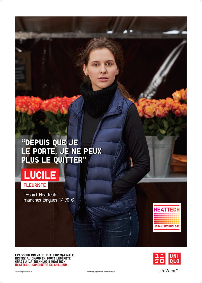 Uniqlo Heattech Campaign F/W 2014 (Uniqlo)