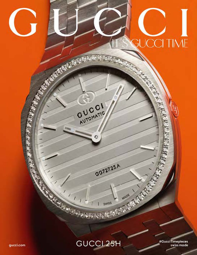 Gucci 25H Watch Campaign (Gucci)