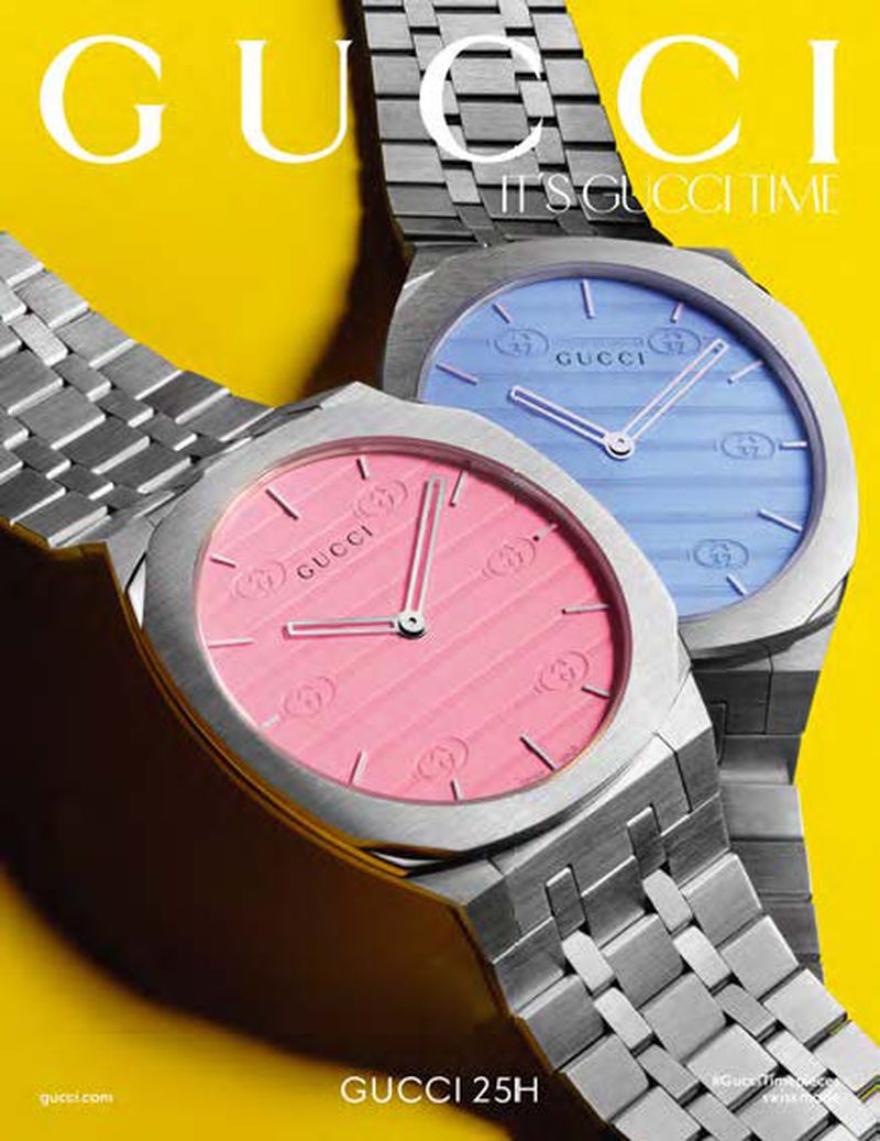 Gucci 25H Watch Campaign (Gucci)