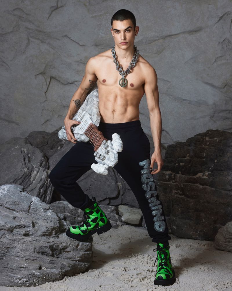 Moschino x The Flintstones Capsule Collection 2022 Lookbook (Moschino)