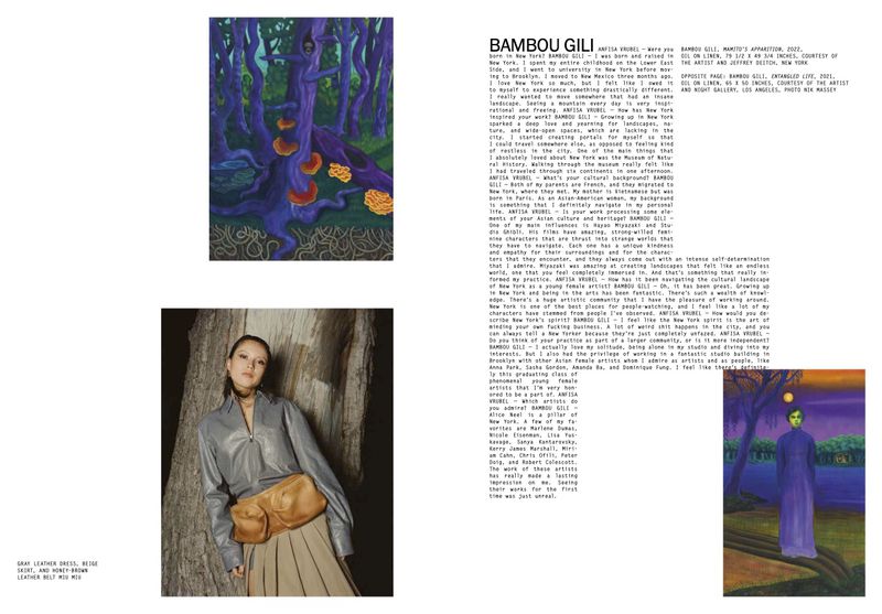 EAST MEETS WEST - SIX FEMALE ARTISTS IN NEW YORK (Purple Magazine)