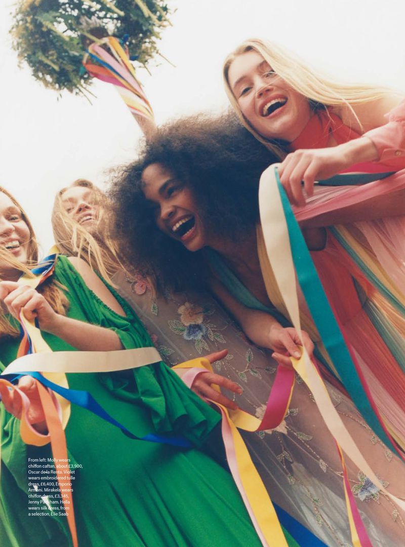 Beltane revels (Harper's Bazaar UK)