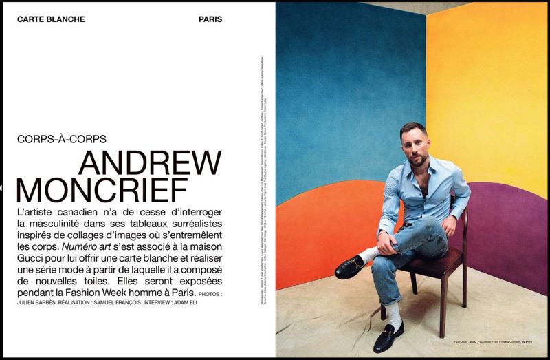 Corps-à-corps Andrew Moncrief (Numéro Art)