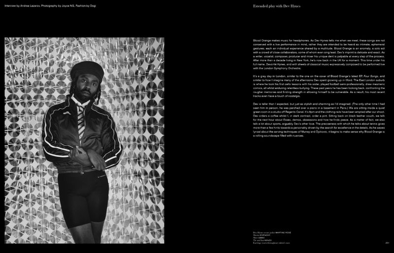 Extended Play with Dev Hynes (Buffalo Zine)