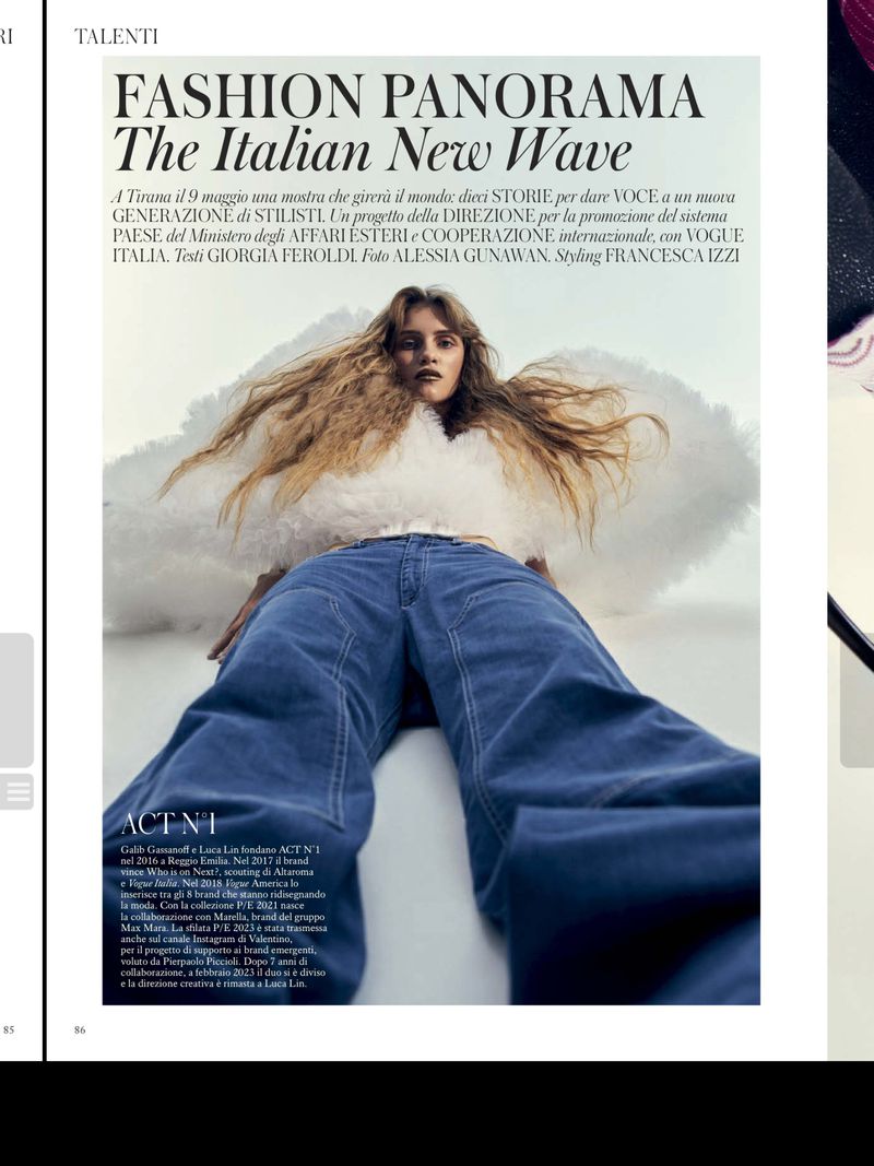 Fashion Panorama The Italian New Wave (Vogue Italia)