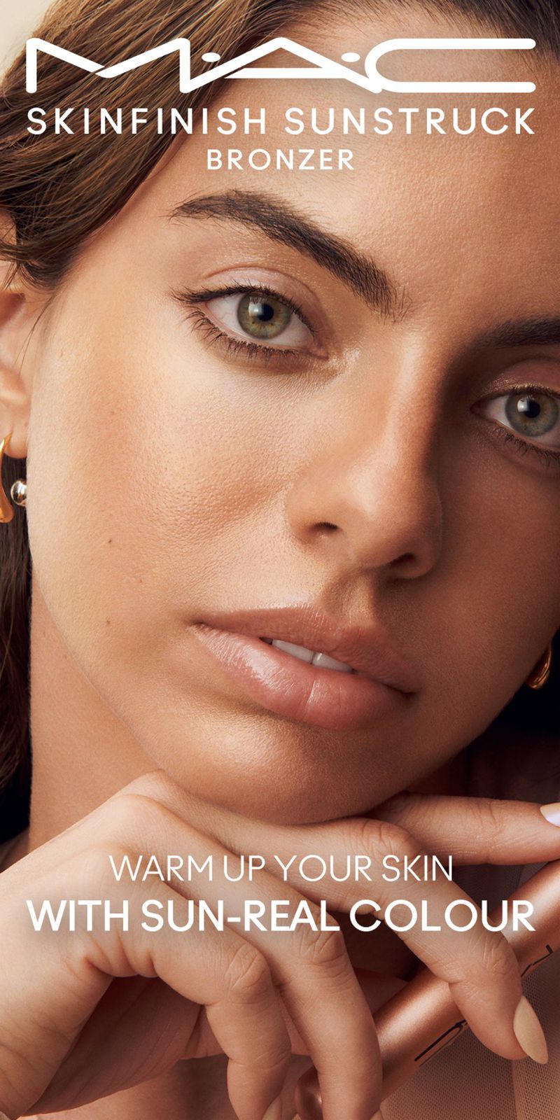 Skinfinish Sunstruck Bronzer Campaign (MAC Cosmetics)
