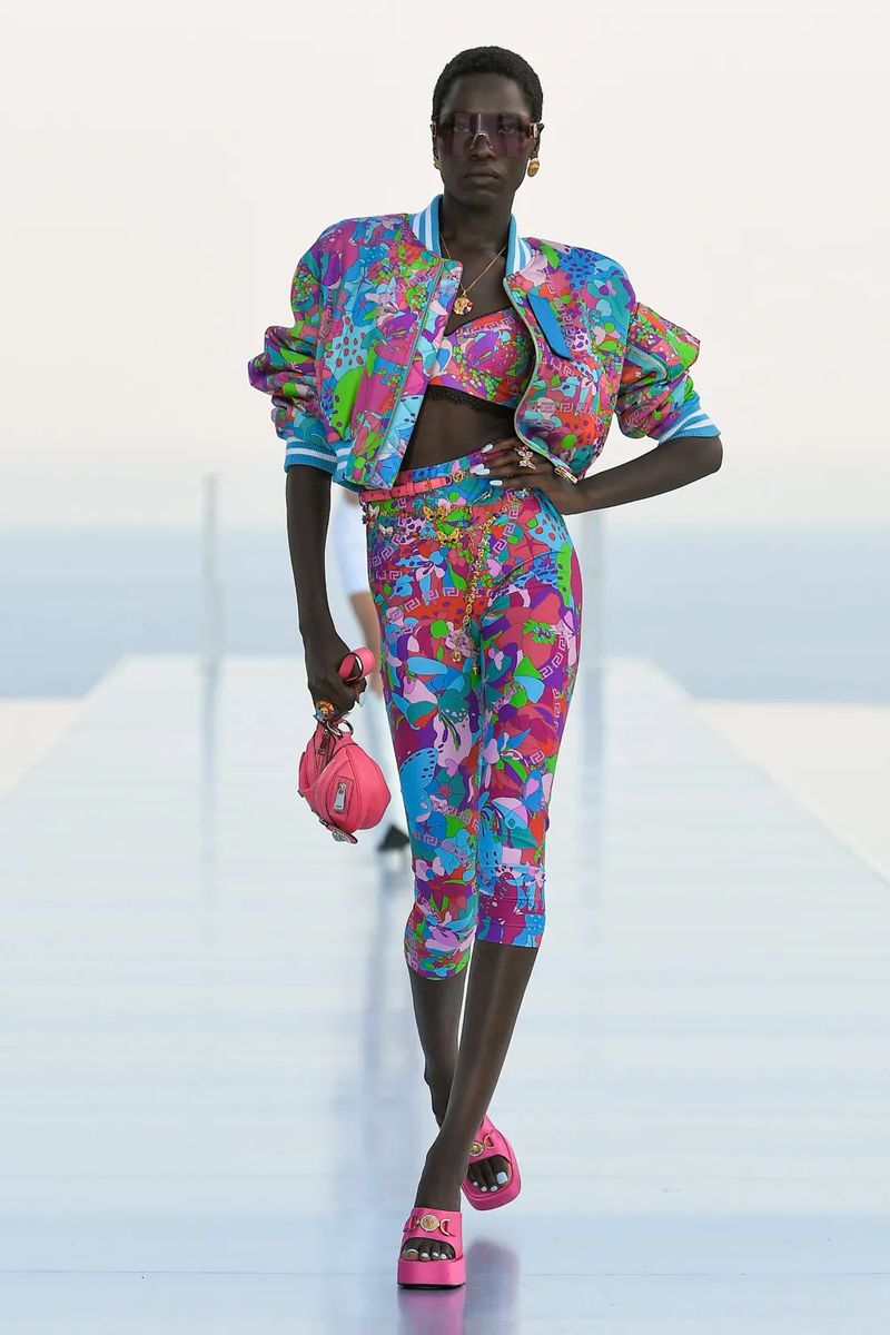 Versace x Dua Lipa 'La Vacanza' Resort 2024 Show Cannes (Versace)