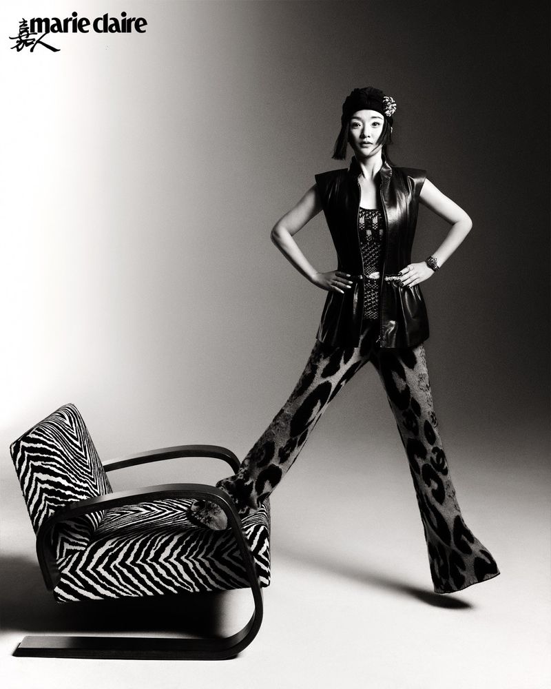 Zhou Xun by Fufu Collective (Marie Claire China)