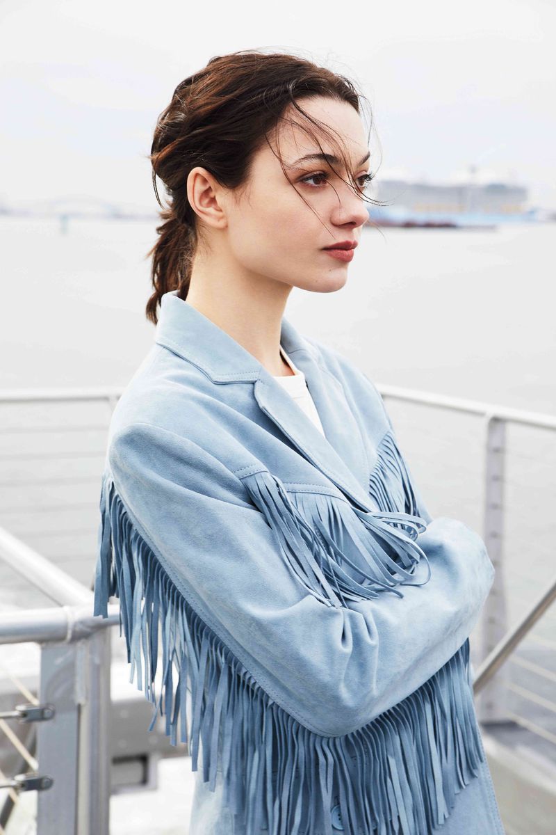 Lily McInerny What ever you do dont blink (Flaunt)