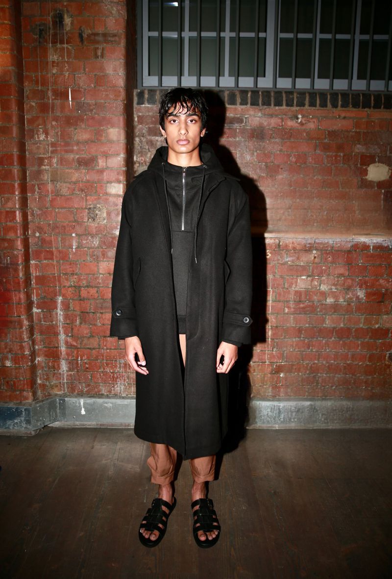 Backstage – The Monochrome Mastery of Justin Cassin at London Fashion ...