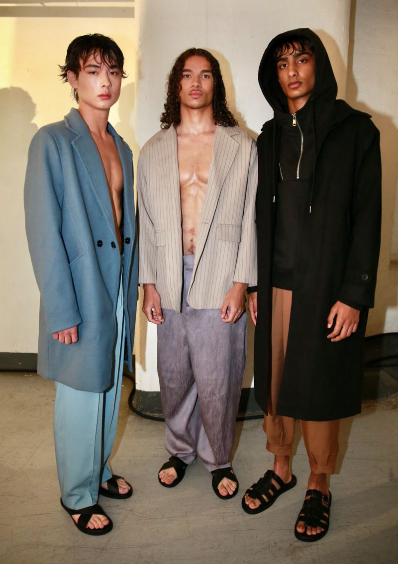 Backstage – The Monochrome Mastery of Justin Cassin at London Fashion ...