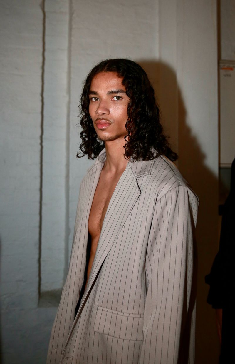 Backstage – The Monochrome Mastery of Justin Cassin at London Fashion ...