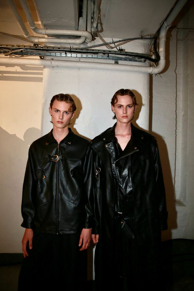 Backstage – The Monochrome Mastery of Justin Cassin at London Fashion ...