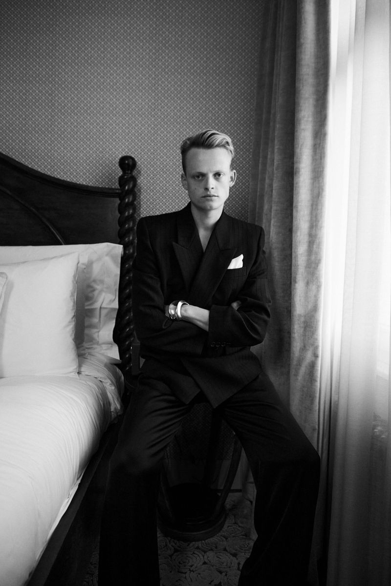 Anson Boon x Saint Laurent (Esquire U.S.)