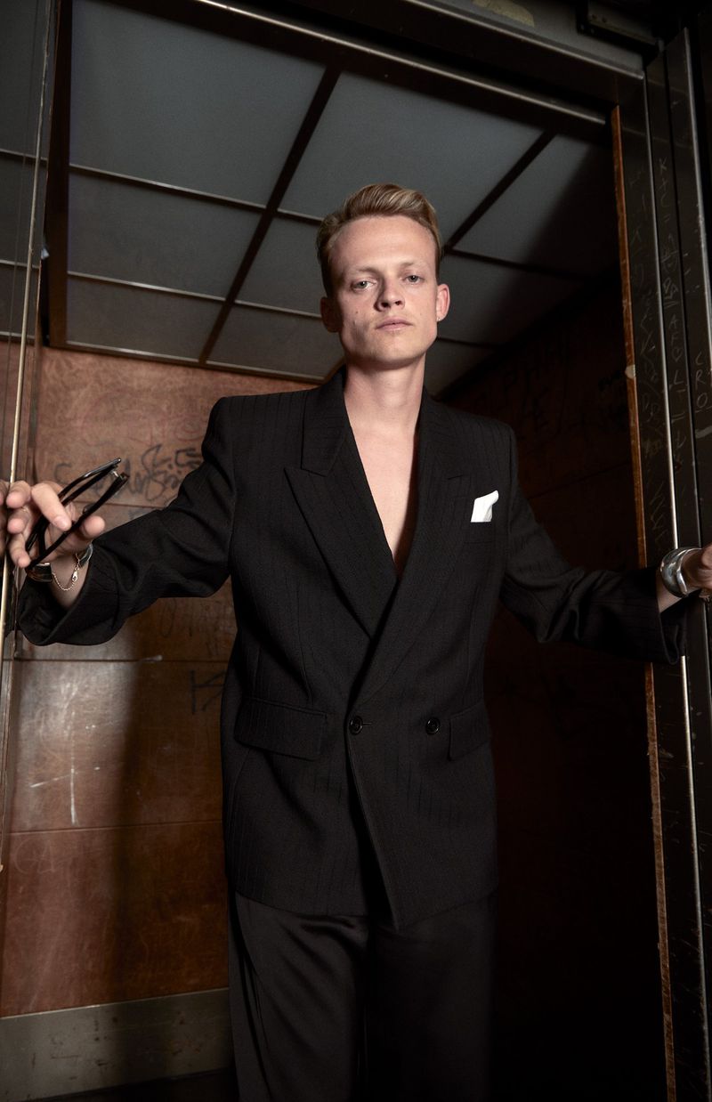 Anson Boon x Saint Laurent (Esquire U.S.)