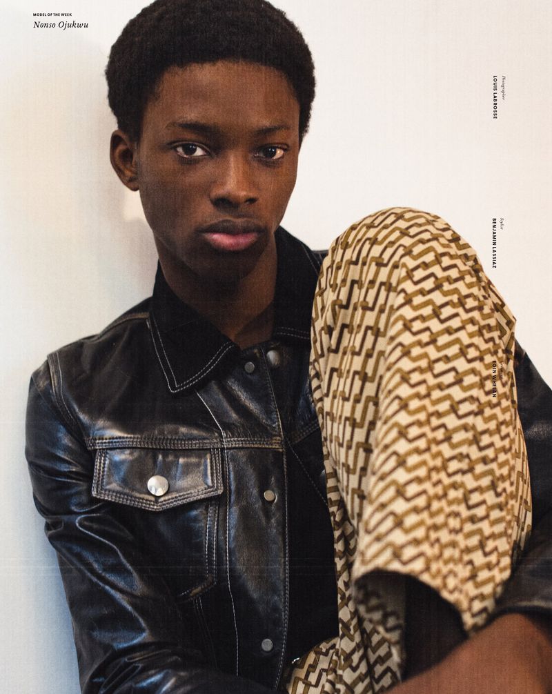 Model of the Week: Hot Lister Nonso Ojukwu by Louis Labrosse (Models.com)