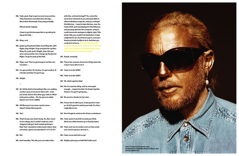 Mark Leckey (Middle Plane Magazine)