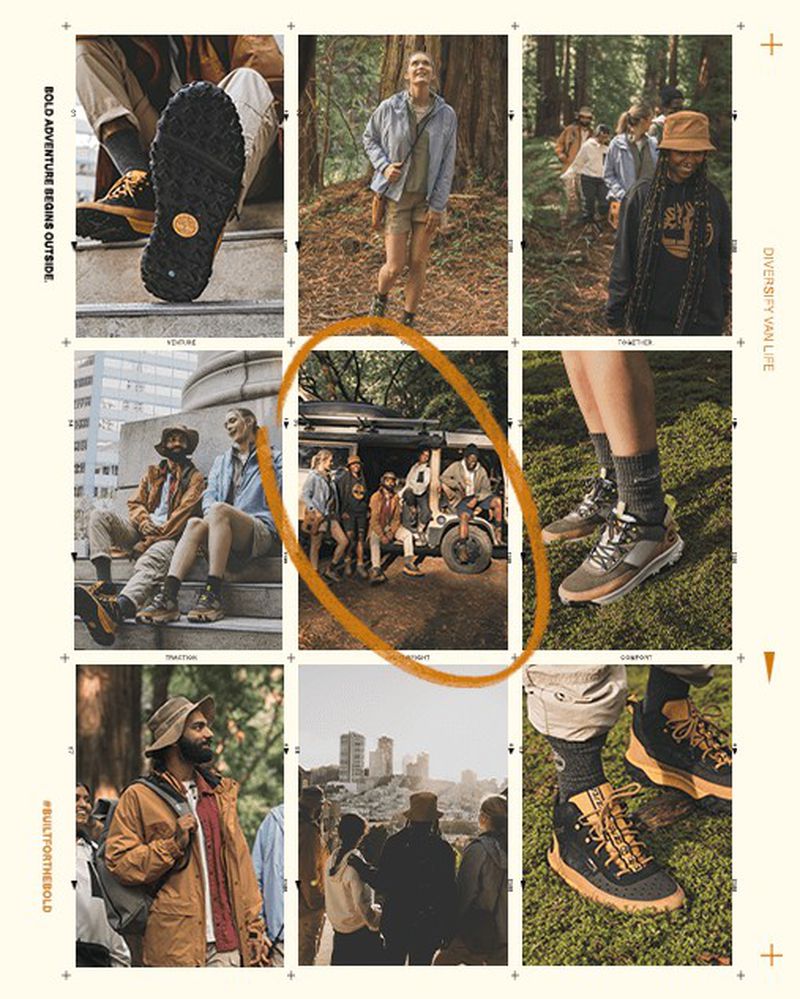 Timberland US VENTURE. OUT. TOGETHER Campaign (Timberland)