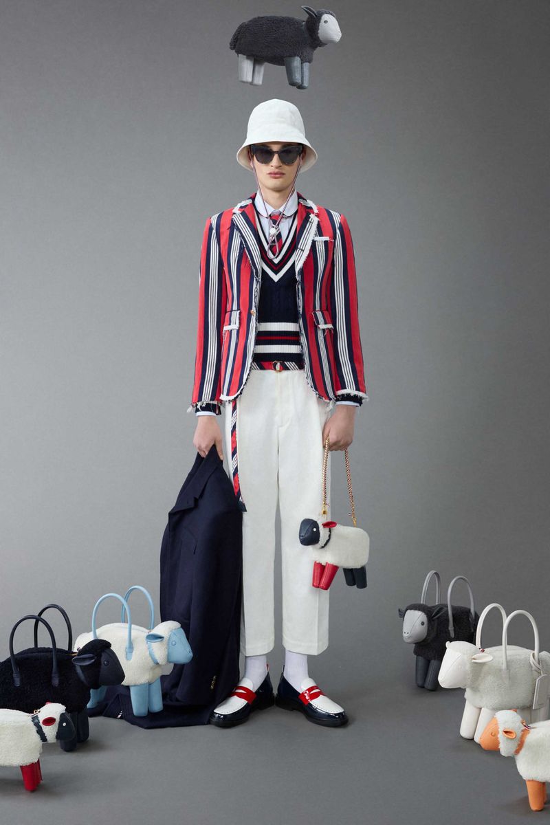 Thom Browne Mens S/S 24 Lookbook (Thom Browne)