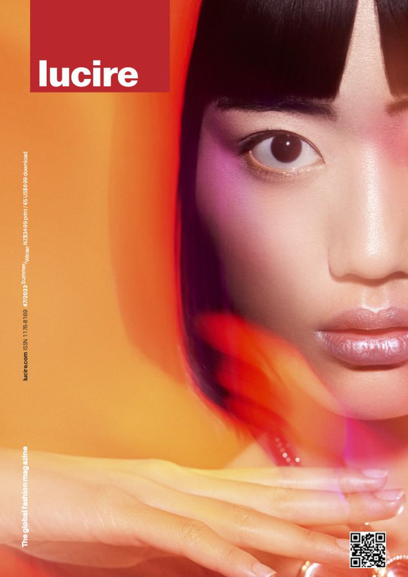 Lucire Magazine Cover with Andrea Kevichusa by Taras Taraporvala ...