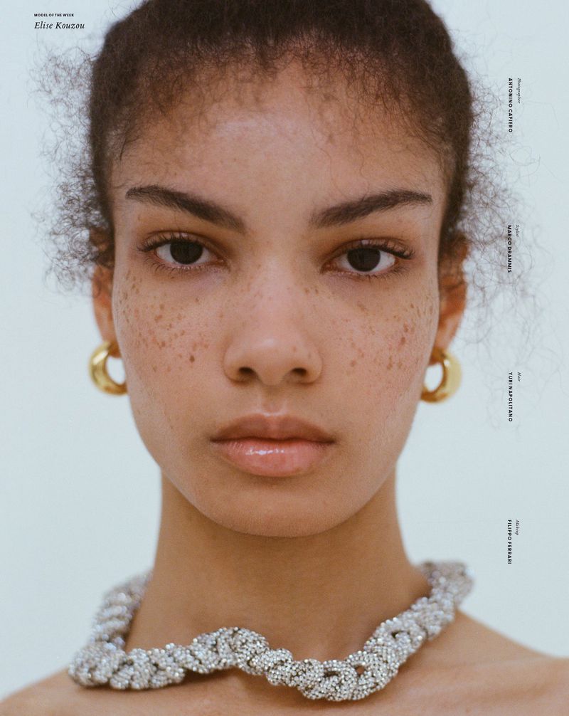 Model of the Week: Rookie Elise Kouzou Debuted at Valentino Couture ...