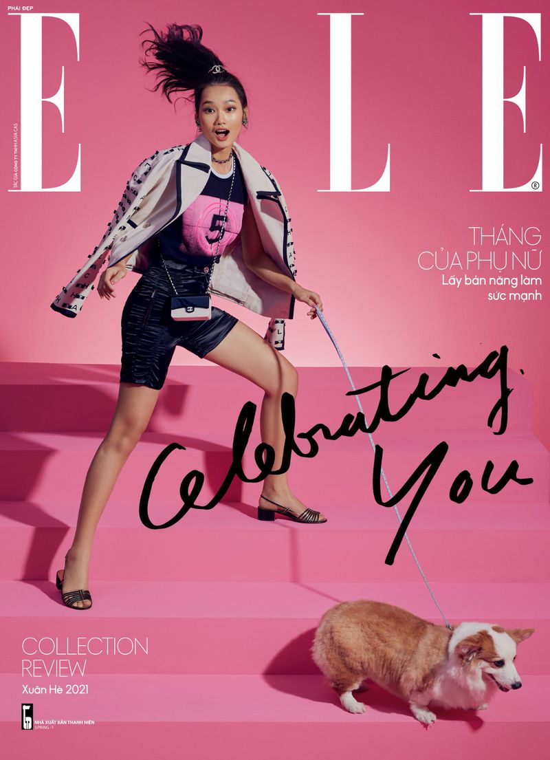 Elle Vietnam March 2021 Cover by photographer Dzung Yoko (Elle Vietnam)