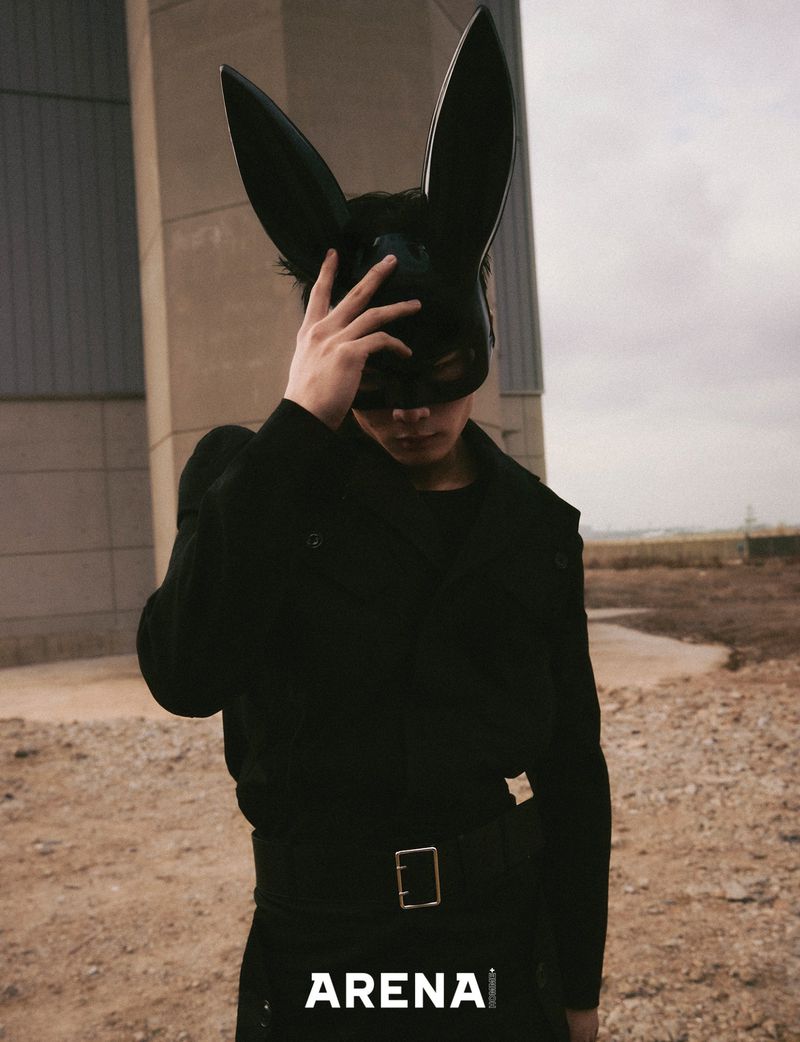 Black Rabbit Hole by Jeonguk Mok (Arena Homme + Korea)