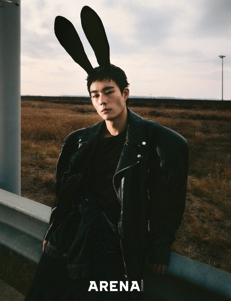Black Rabbit Hole by Jeonguk Mok (Arena Homme + Korea)