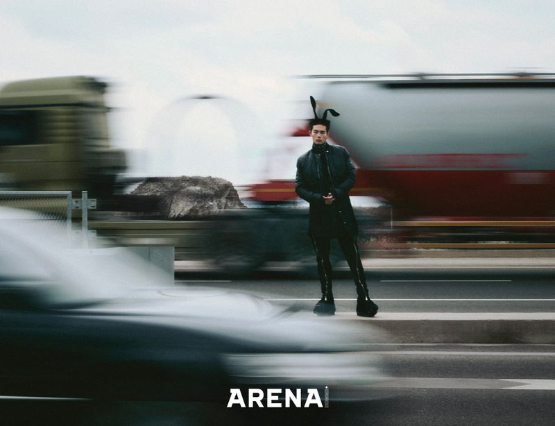 Black Rabbit Hole by Jeonguk Mok (Arena Homme + Korea)